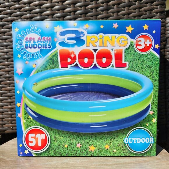 intex | Games | New Inflatable Kiddie Pool Kiddie Pool Floats 5 Kids ...